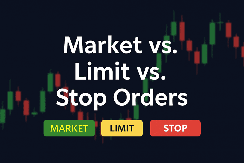 Market vs. Limit vs. Stop Orders: Key Differences Explained
